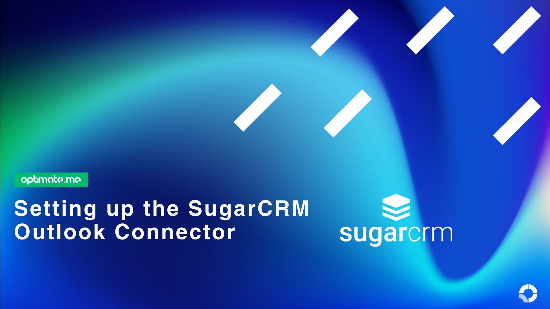 Setting up the SugarCRM Outlook Connector